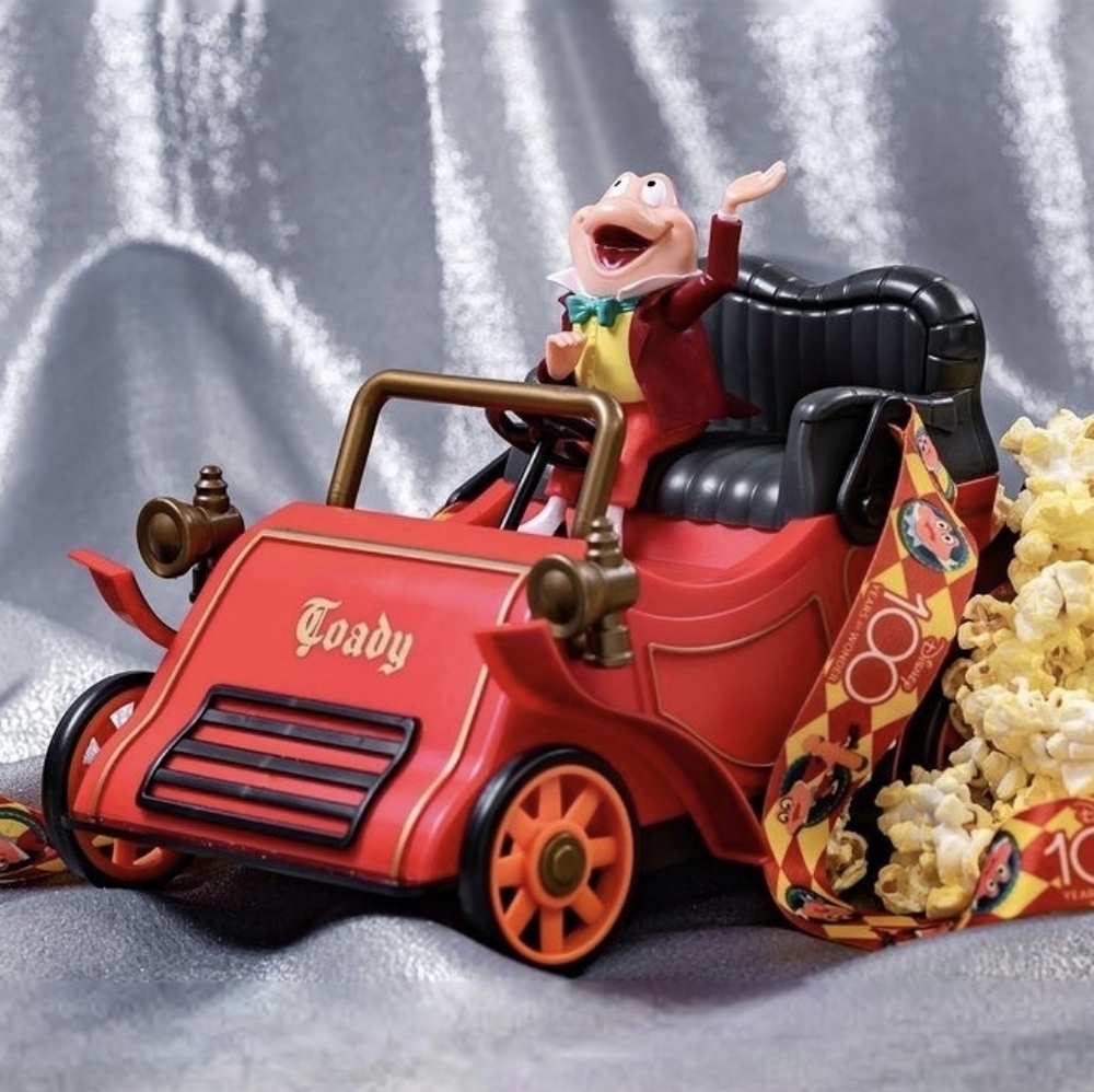 Disney Mr. Toad Popcorn Bucket With 100 Strap NWT - Gem